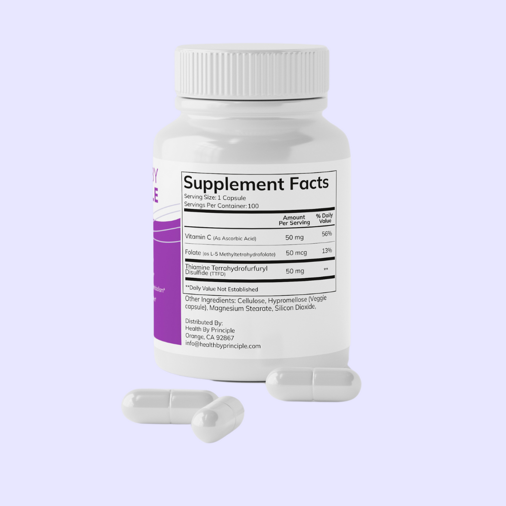 Vitamin B1 - 100 Capsules – Health By Principle