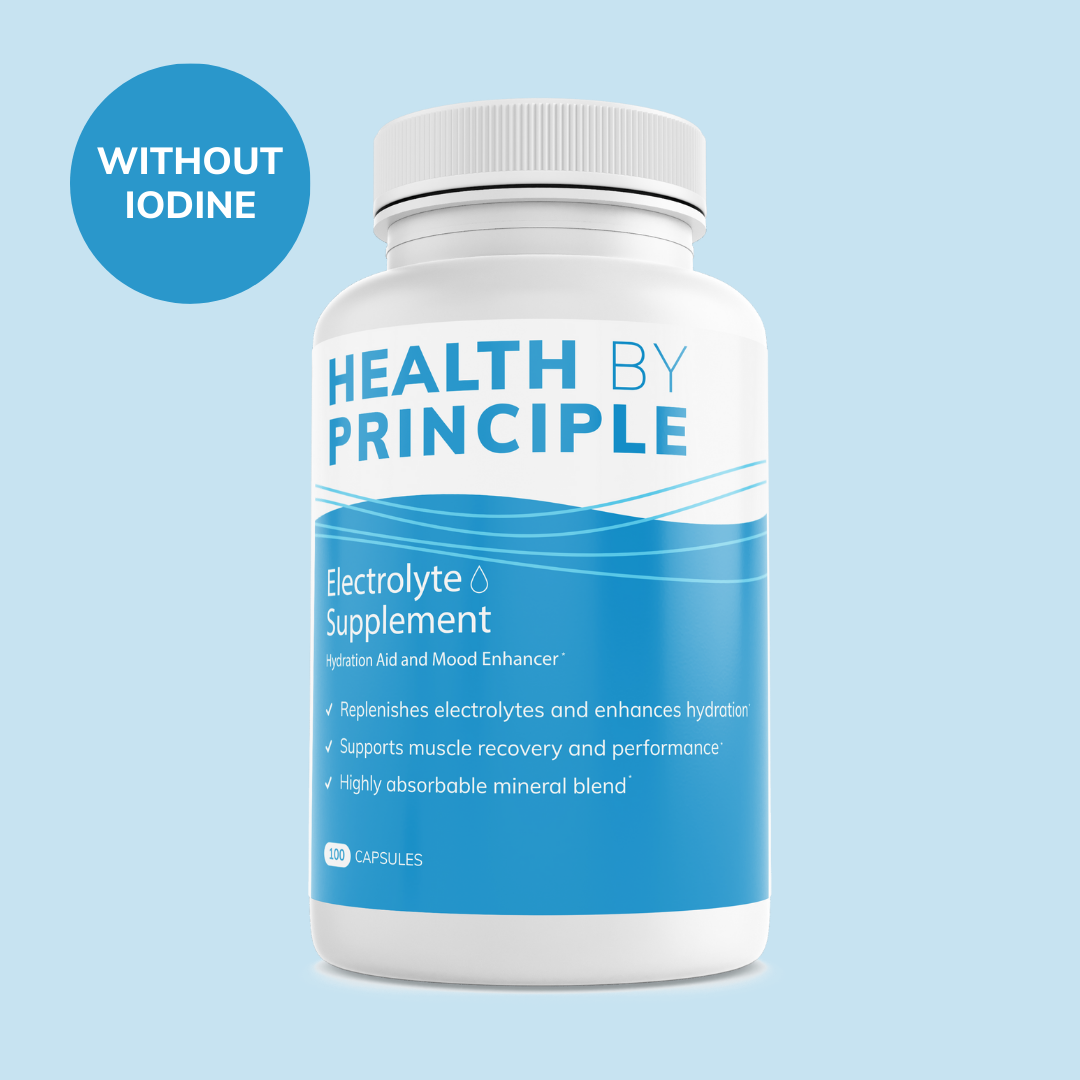 No Iodine Electrolyte Supplement - 100 Capsules – Health By Principle