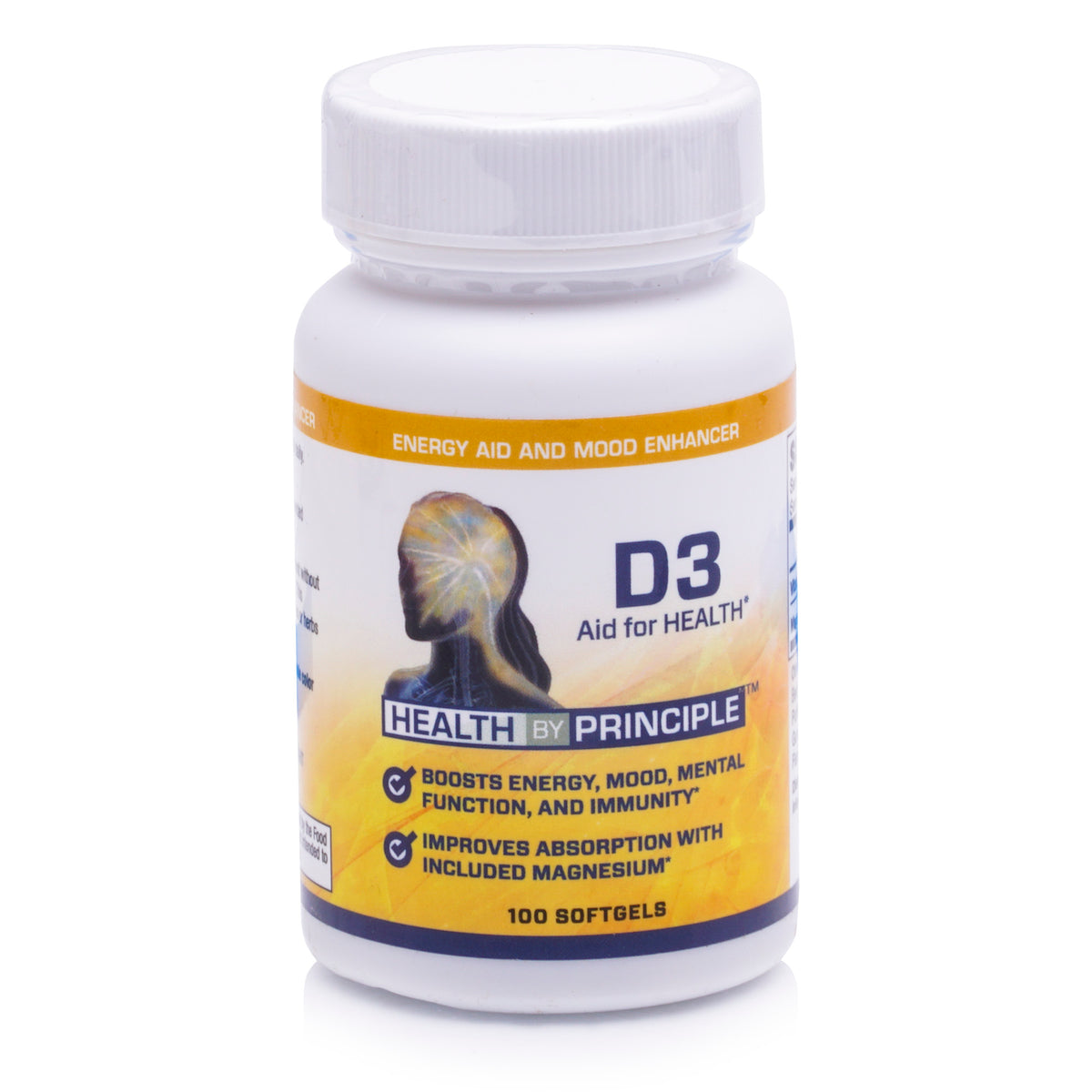 NEW Complete Vitamin D3 Supplement - Health By Principle