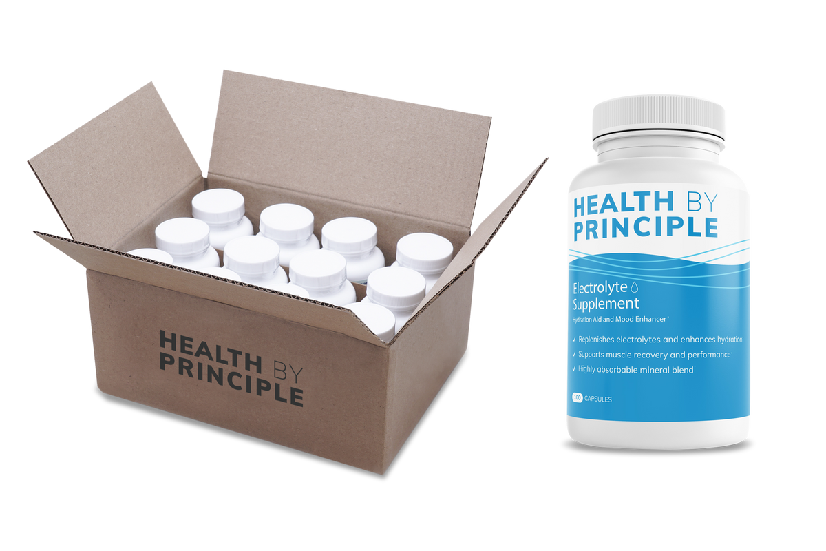No Iodine Case of 12 Complete Electrolyte – Health By Principle